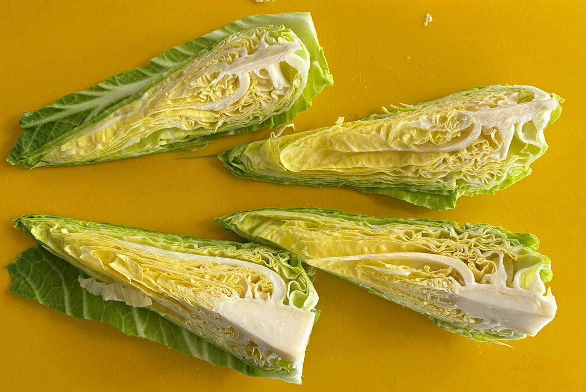 Grilled Hispi Cabbage With Almonds | Recipe | Cuisine Fiend
